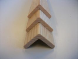 Grenen hoeklat 40x40x4200 | Hout en Bouwmaterialen