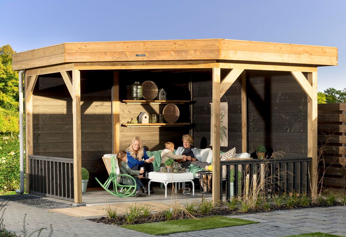 Douglas hout overkapping maken | Hout en Bouwmaterialen - Blog | Hout ...